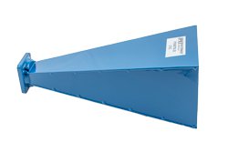 WR-102 波导标准增益喇叭天线， 7 GHz ~ 11 GHz，标称增益 20 dBi， UG-1493/U 法兰