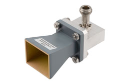WR-102 Standard Gain Horn with 10 dBi gain, N Female connector