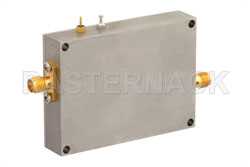 高功率 GaAs 放大器，P1dB 4 W， 1 GHz ~ 2 GHz， 输入端 SMA，输出端 SMA，增益 35 dB，IP3 45 dBm，NF 1.5 dB