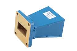 WR-102 波导标准增益喇叭天线， 7 GHz ~ 11 GHz，标称增益 10 dBi， UG-1493/U 法兰