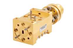 WR-12 波导双极化标量馈电喇叭天线，60 GHz ~ 90 GHz，增益 13 dBi，UG-387/U 法兰